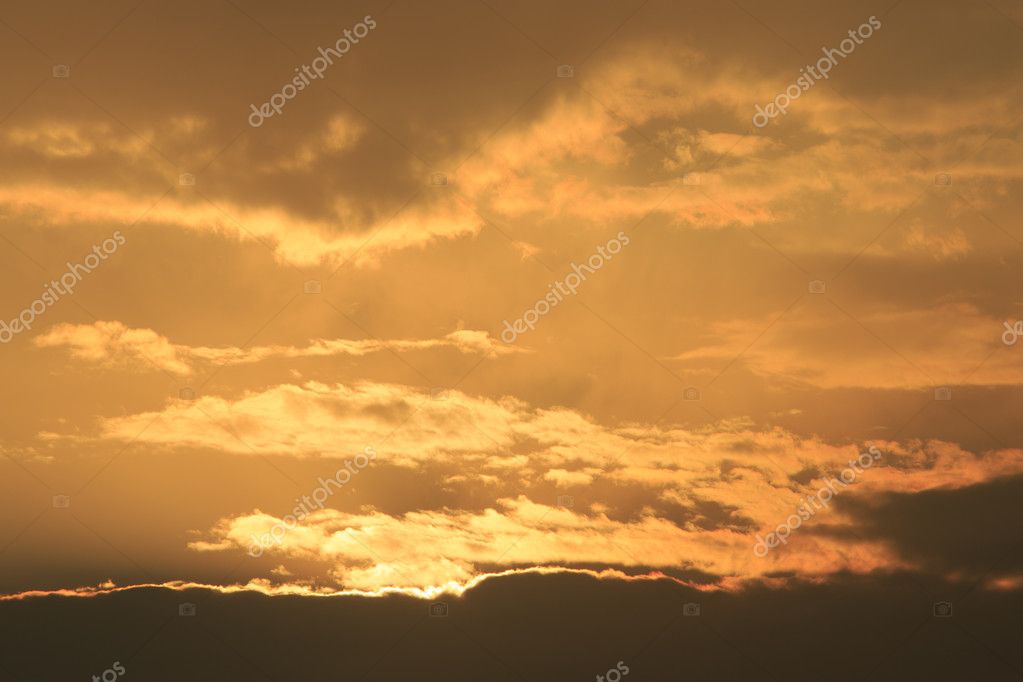 Rain at Sunset Sky Stock Photo by ©vzmaze 112739674