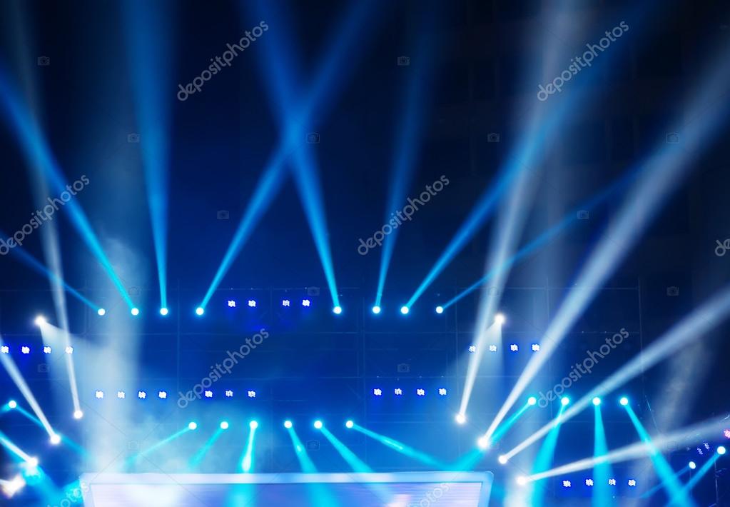 Spotlights on theater stage Stock Photo by ©zorabc 66117025