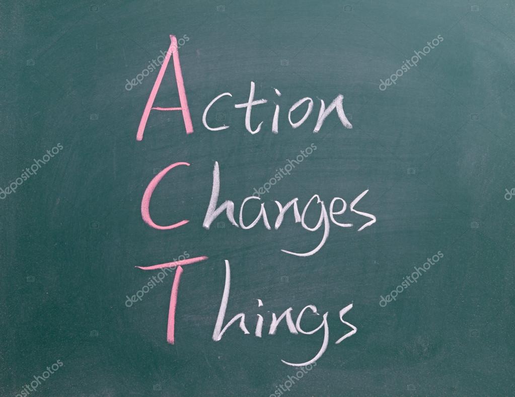 Action Changes Things — Stock Photo © zorabc #66200431
