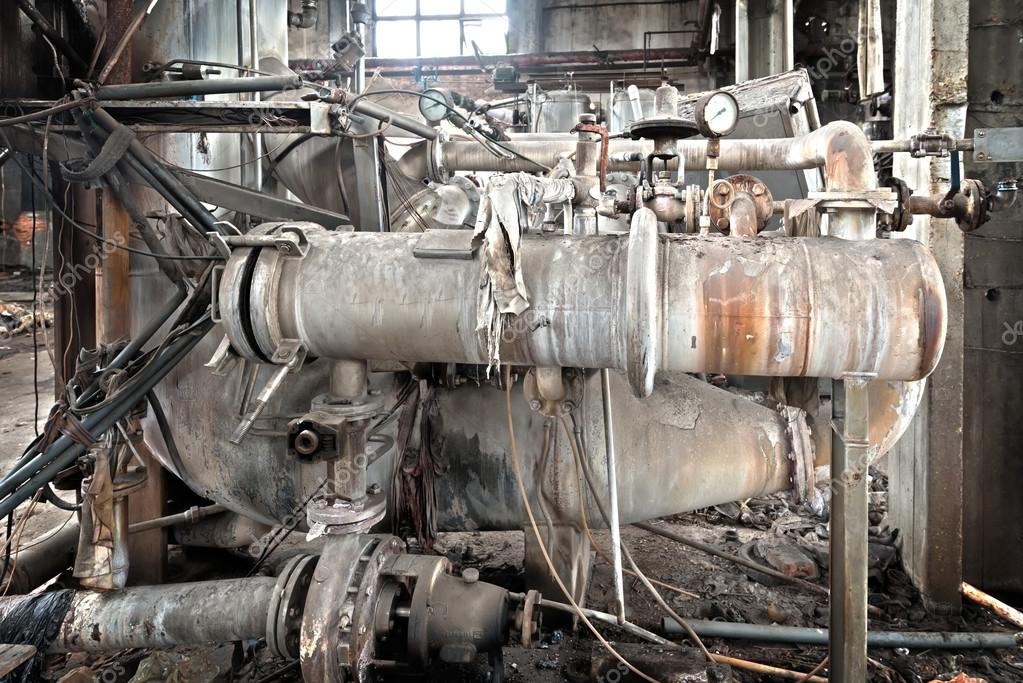 Old rusted machine — Stock Photo © zorabc #66254157