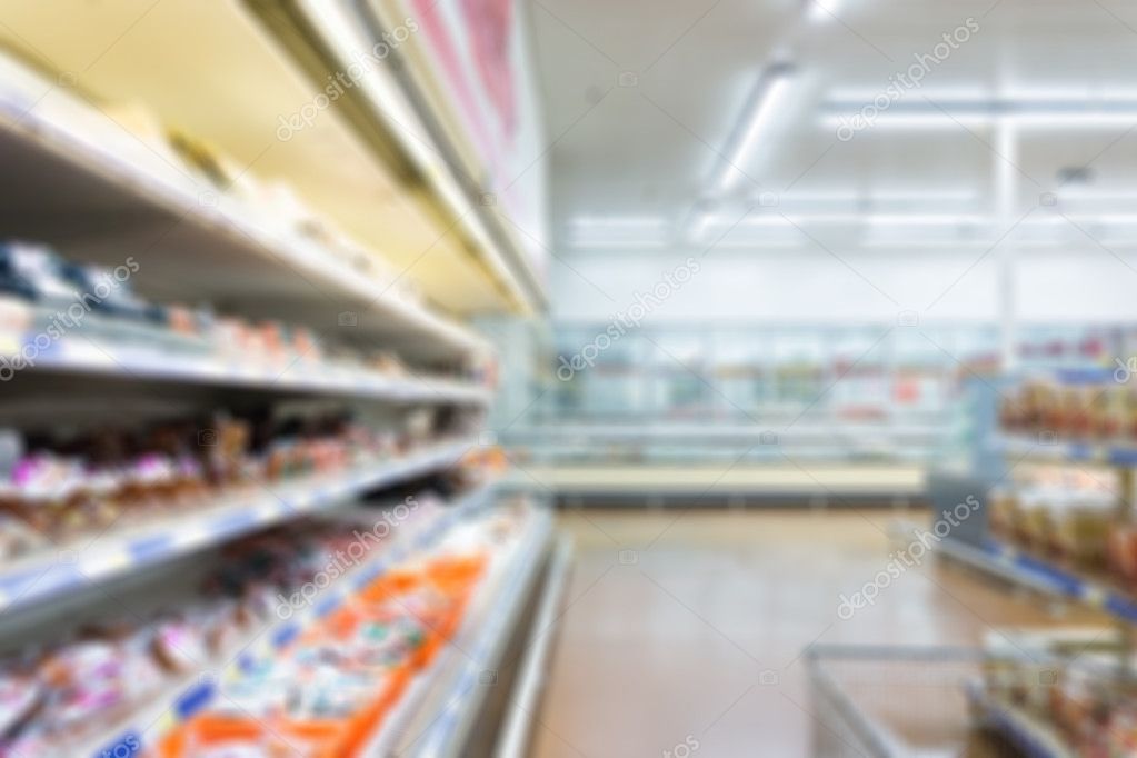 Supermarket blur background — Stock Photo © zorabc #71047519