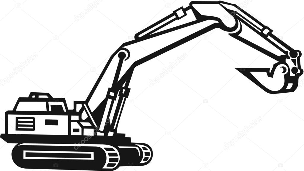 Excavadora Vector de stock por ©AlliedComputerGraphics 52854711