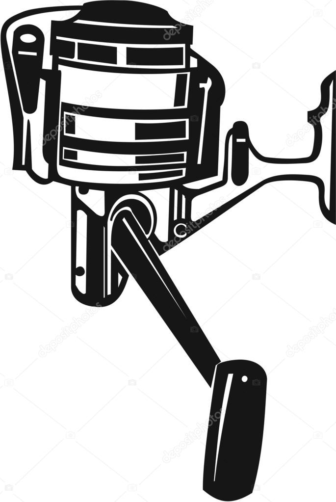 Fishing Reel Vector