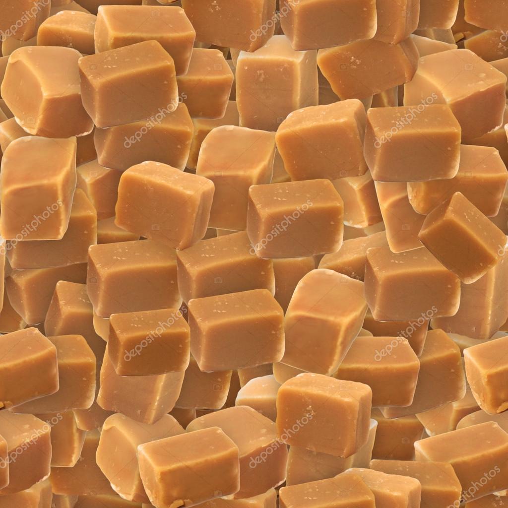 Caramel Candy Seamless Texture Tile — Stock Photo ...