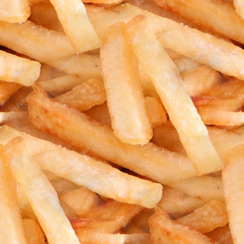 French Fried Potatoes Seamless Texture Tile Stock Photo by ...