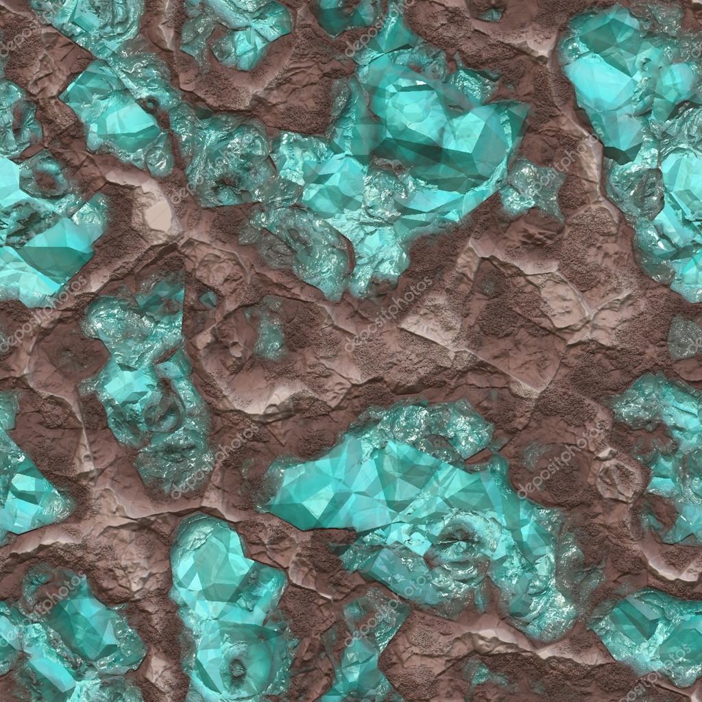 Gemstone Ore Seamless Texture Tile — Stock Photo ...
