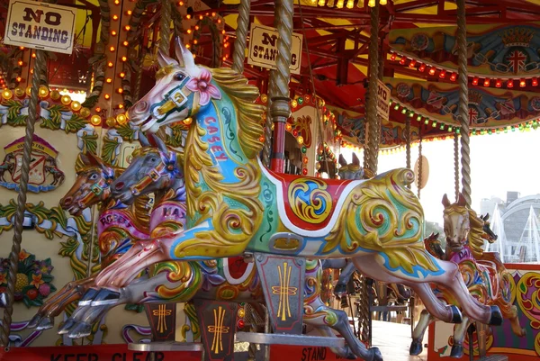 Fun Fair Carousel Horse — Stock Photo © rickdeacon #143070001