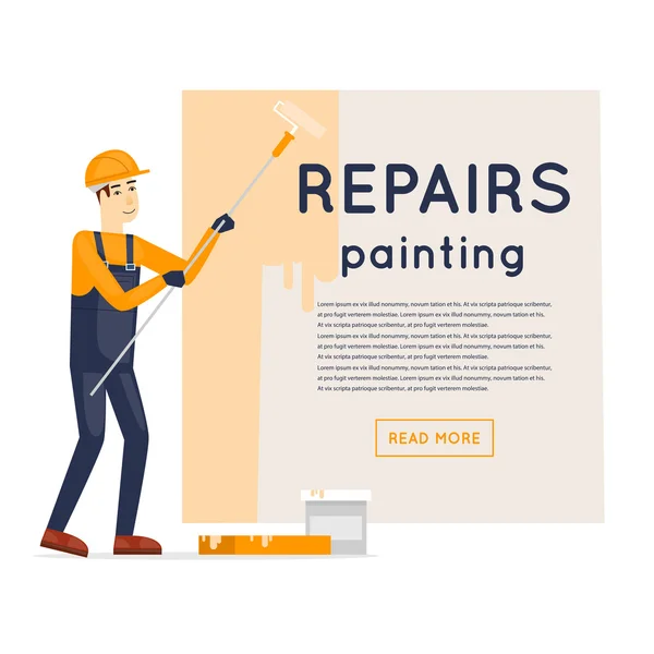 Construction workers with tools — Stock Vector © odis #92777768