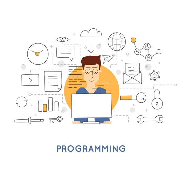 Cloud programming Vector Art Stock Images | Depositphotos