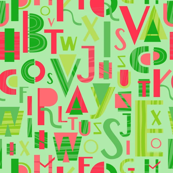 Repeating alphabet pattern on yellow background Stock Vector Image by ...