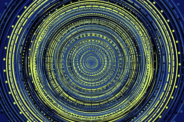 Abstract background illustration Overlay circle line pattern - Stock ...