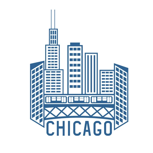 Chicago skyline logo Vector Art Stock Images | Depositphotos