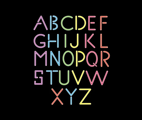 Neon alphabet set Stock Vector Image by ©UVAconcept #61514461