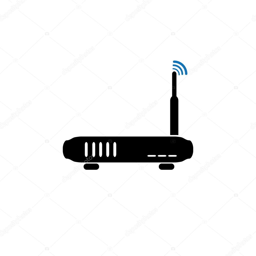 Simple Router Icon Stock Vector Image by ©UVAconcept #53071577