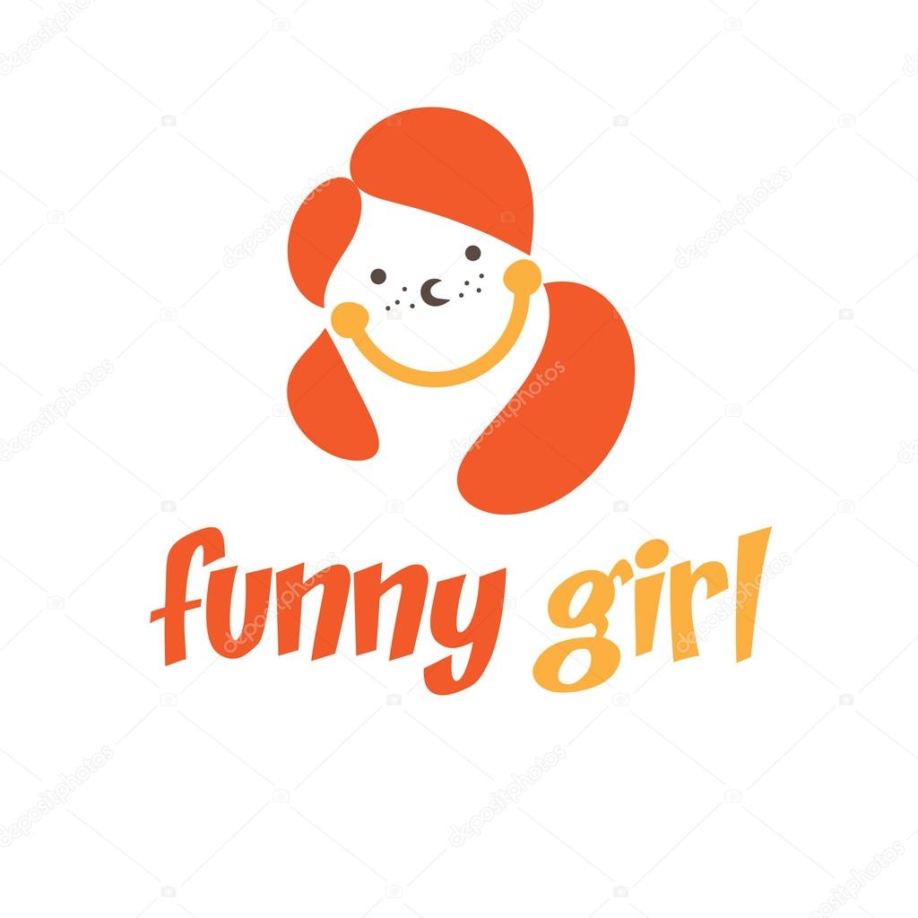 Funny girl icon. Vector Stock Vector Image by ©UVAconcept #74798891