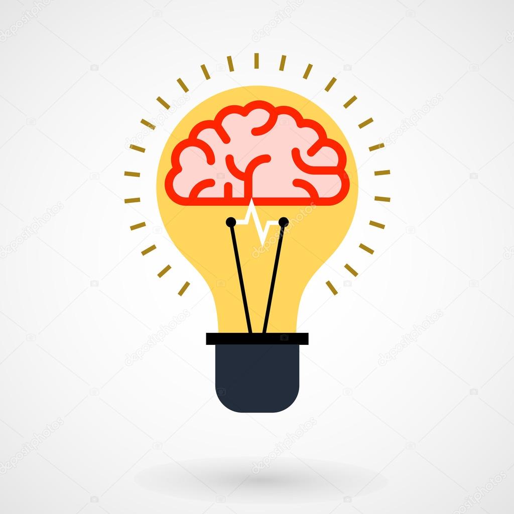 Clipart Ampoule Cerveau