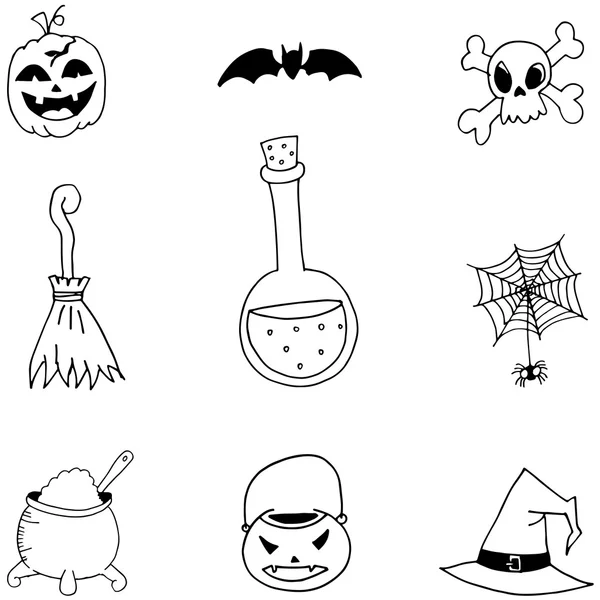 100,000 Halloween clipart black and white Vector Images | Depositphotos