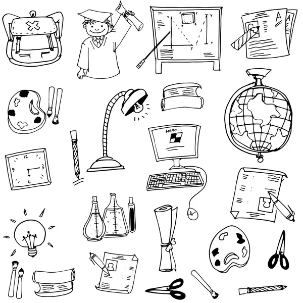 Kid computer lab Vector Art Stock Images | Depositphotos