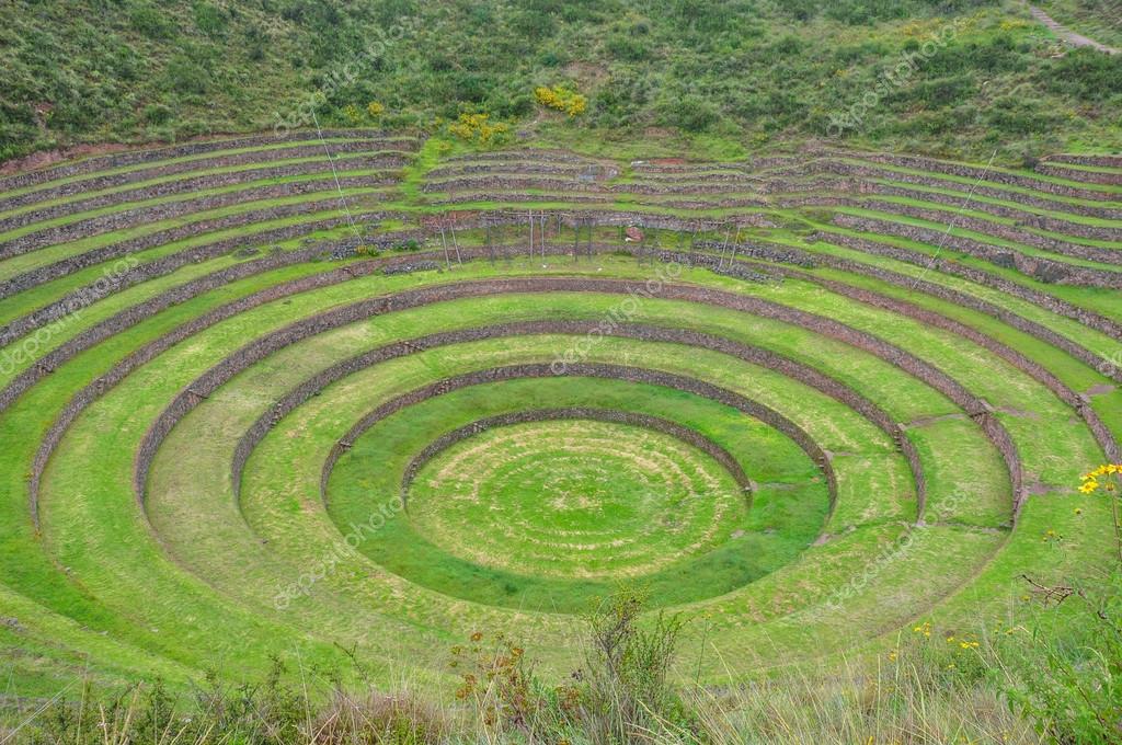 Moray Inca's ruins, Peru Stock Photo by ©brizardh 53273479