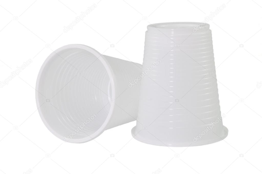 Two plastic cups Stock Photo by ©nikolay100 64318081