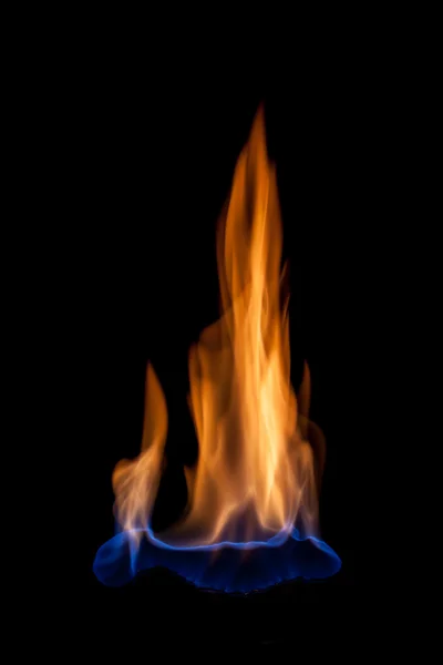 Blue flames - Stock Image - Everypixel