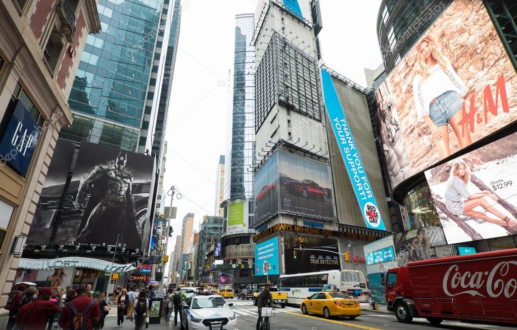 Times Square on day time – Stock Editorial Photo © JPMenard #79231002