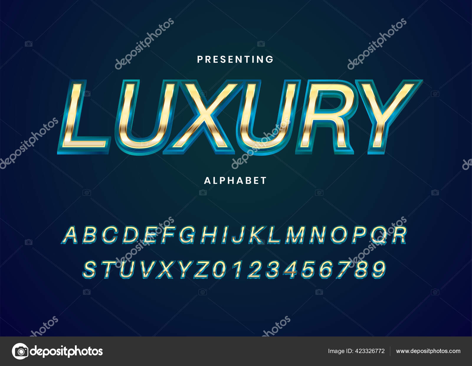 Silver Metallic Font Game Logo Title Text Effect Template Custom Stock ...