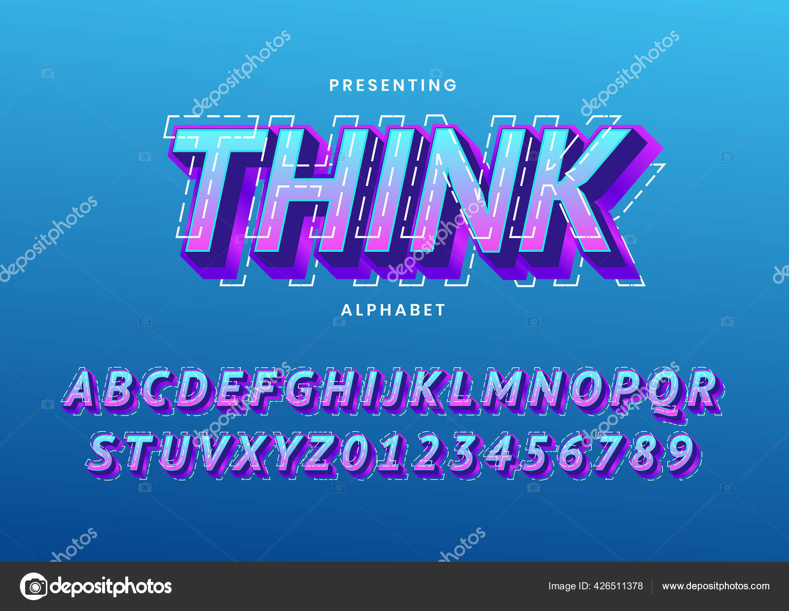 Cool 3d Block Fonts
