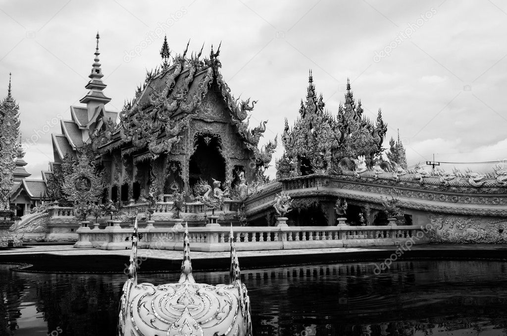 Chiang Rai Wat Rong Khun - White Temple 1 — Stock Photo © rodlec #59057197