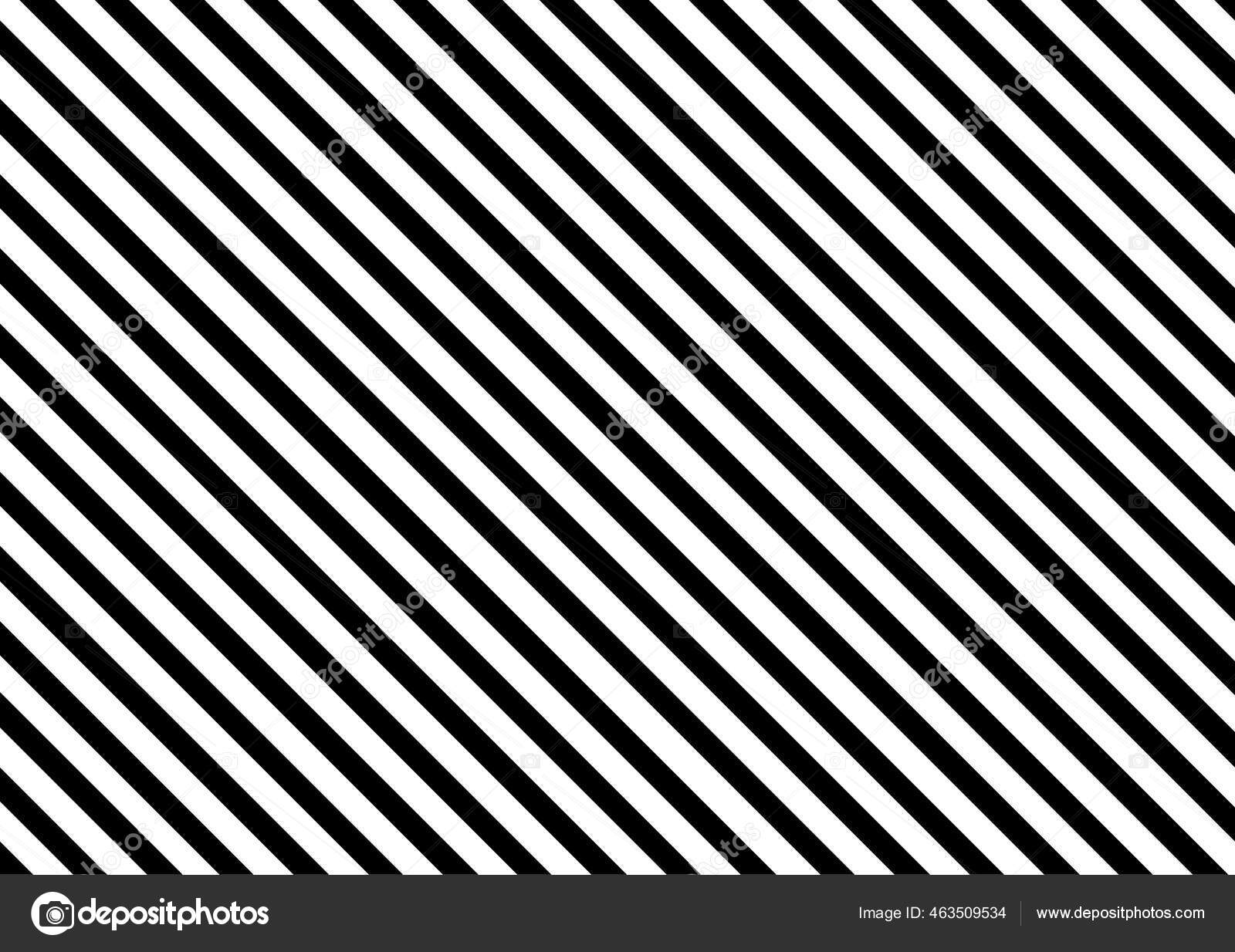 Diagonal Straight Line Black White Pattern Design Background Stock ...