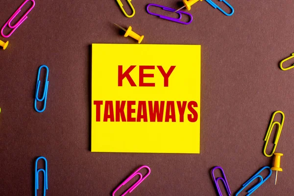 Key takeaways Stock Photos, Royalty Free Key takeaways Images ...