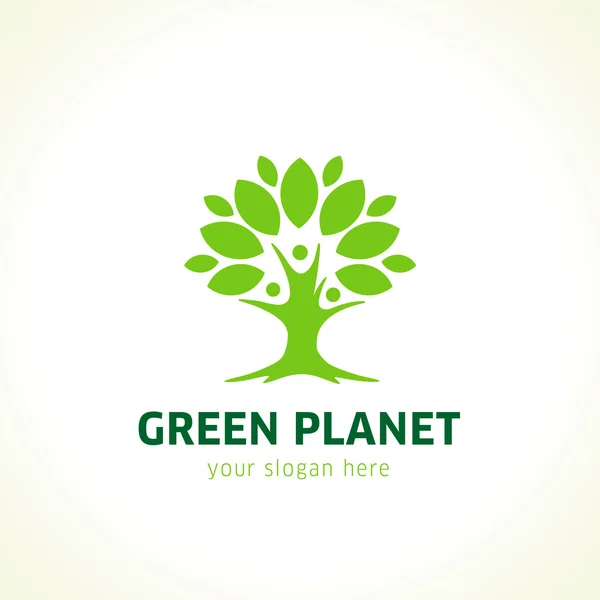Go Green Tree Logo Png