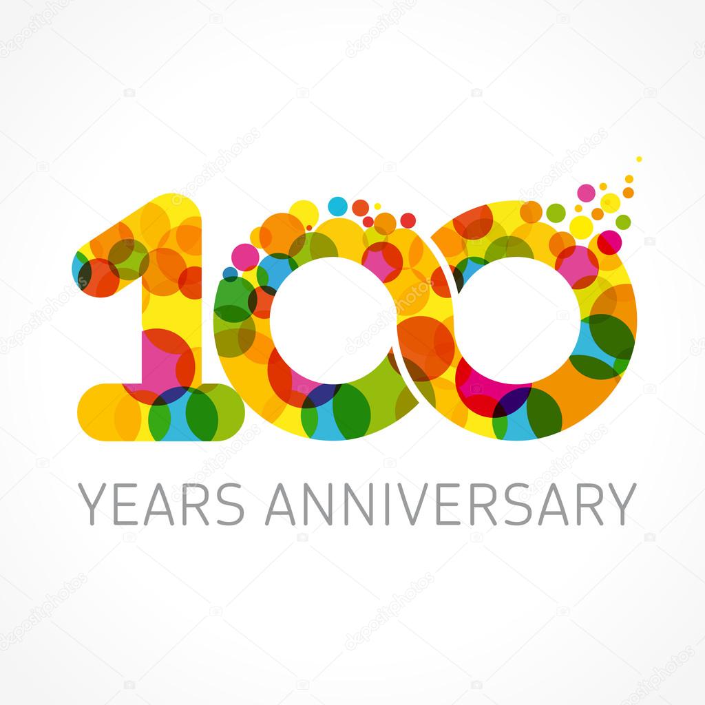100 Years Vector Logo