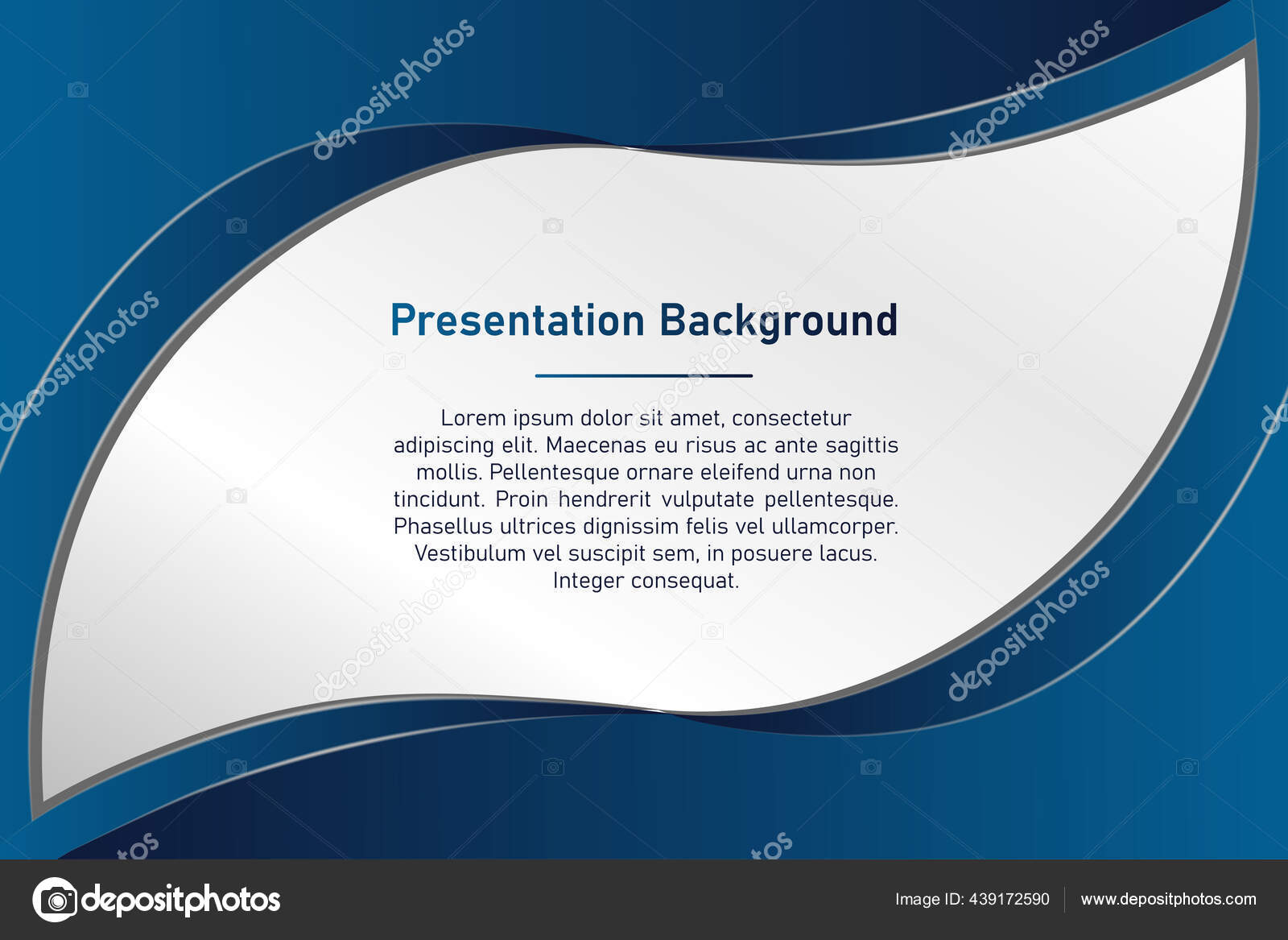 Stylish Wave Presentation Background — Stock Photo © businessofbasti ...