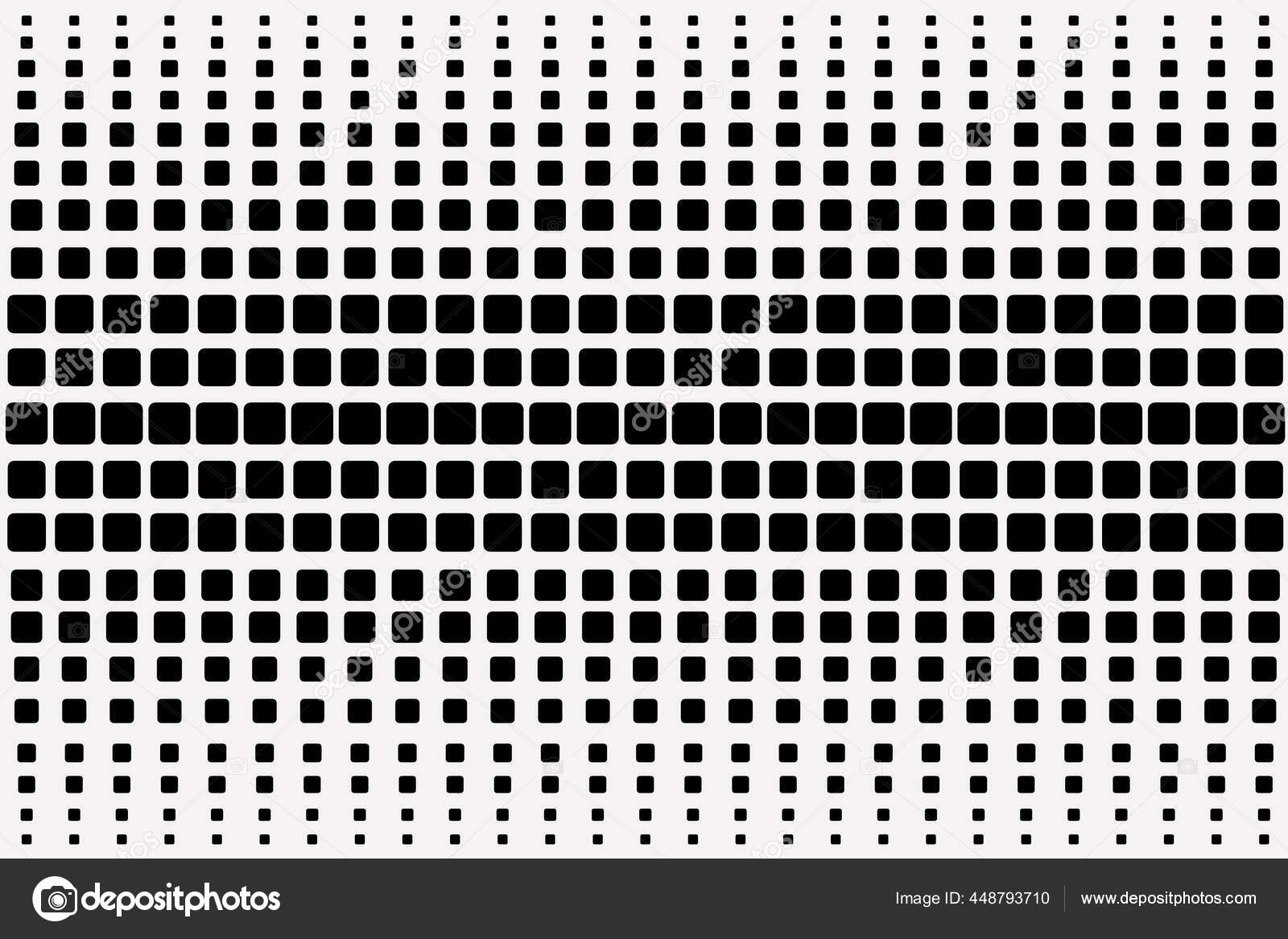 Beautiful Rounded Black Square Pattern Stock Vector by ©businessofbasti ...
