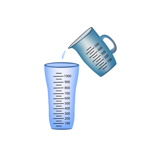 Measuring volume Vector Art Stock Images | Depositphotos