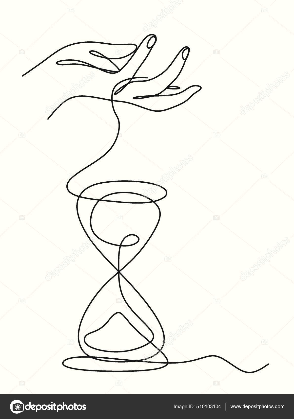 Timeglass Tegning Forfatter: I 40'erne Begynder Mærkbarheden At Fylde