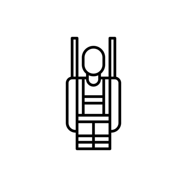 Safety harness icon Stock Vectors, Royalty Free Safety harness icon ...