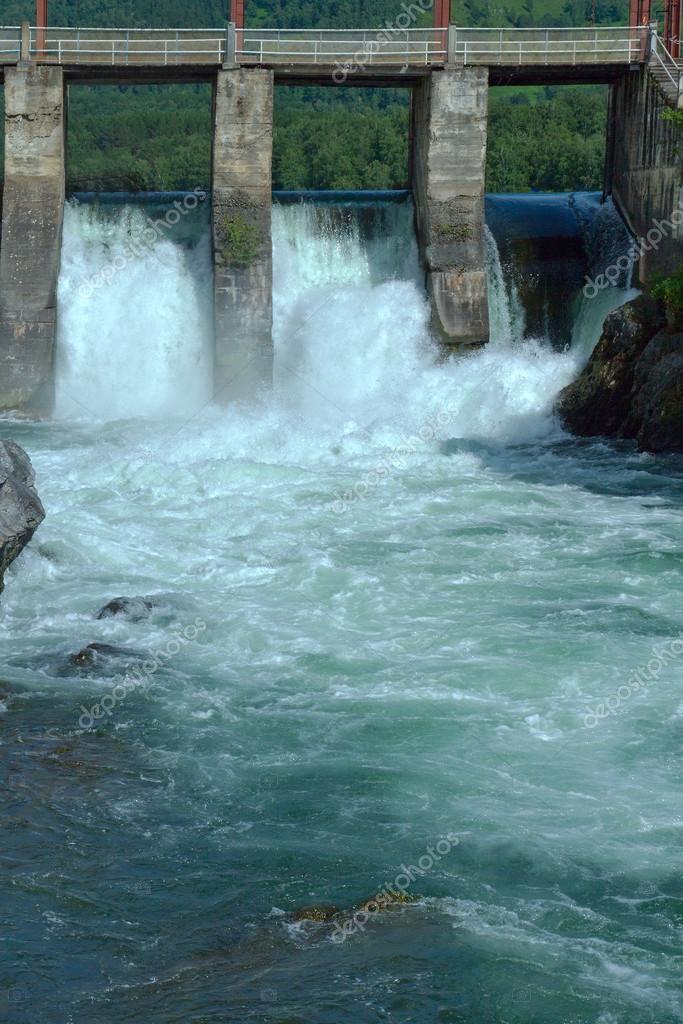 Hydroelectric power water flow Stock Photo by ©igordabari 54997667