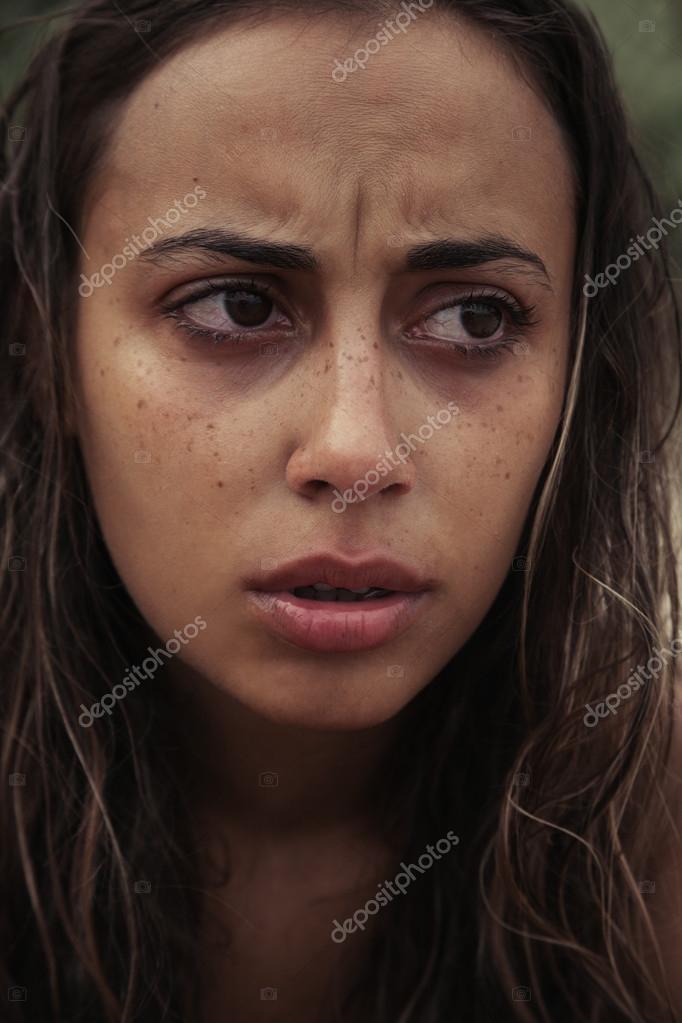 Crying Model Photography