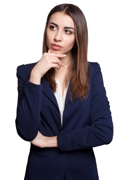 Woman thinking business Stock Photos, Royalty Free Woman thinking ...