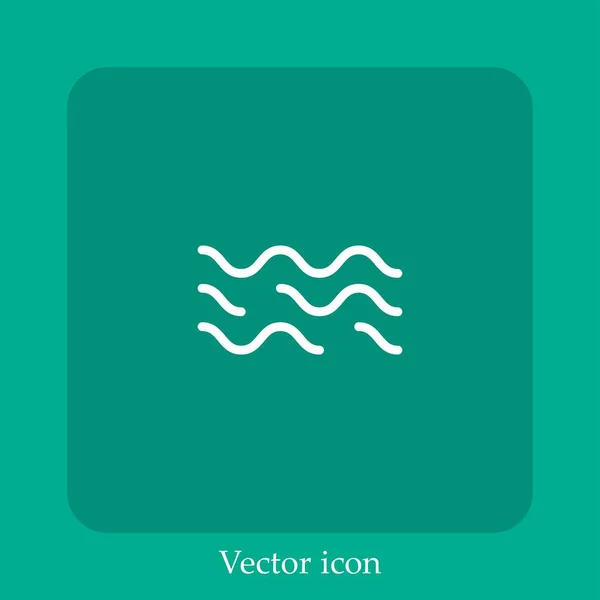 Grafika wektorowa 물결아이콘, 물결아이콘 obrazy wektorowe | Depositphotos