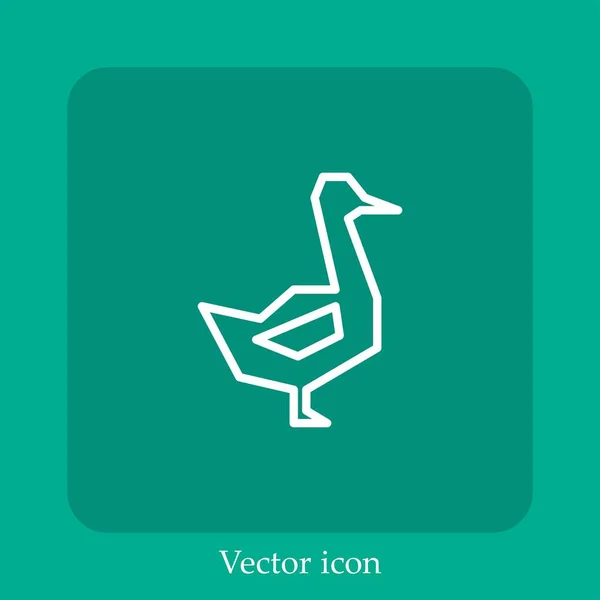 Icono de pato imágenes de stock de arte vectorial | Depositphotos