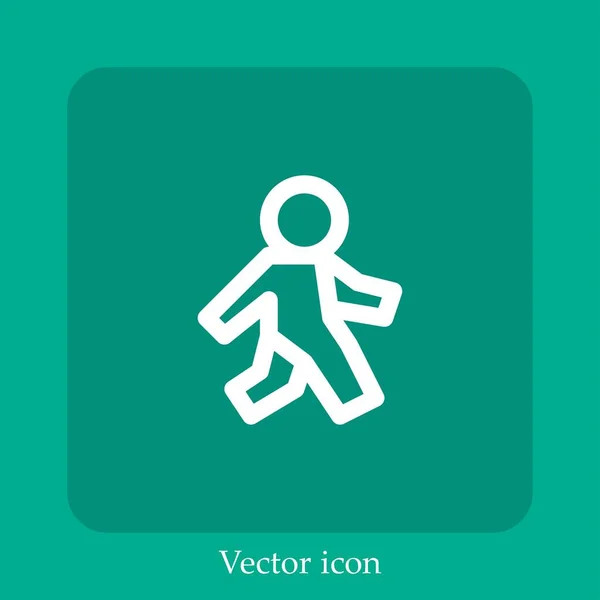 Young boy walking icon Vector Art Stock Images | Depositphotos