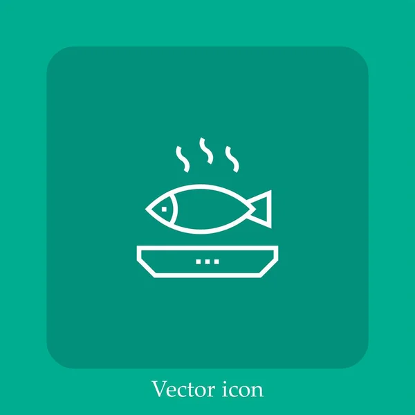 Seafood linear icon Stock-Vektorbilder | Depositphotos