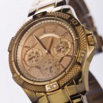 Luxury gold watch Stock Photo by ©johnnychaos 1733748