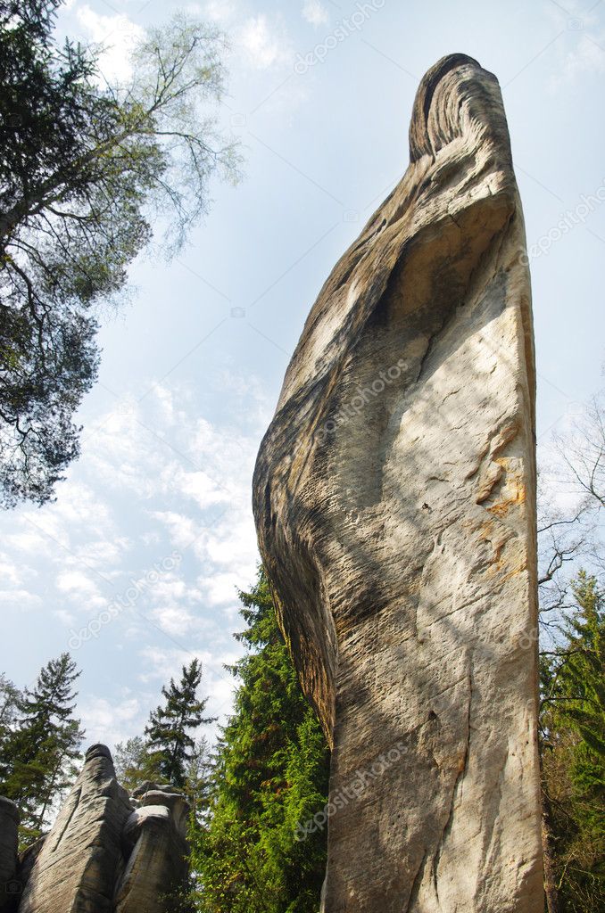 Monadnock rocks in Skalne Mesto Ardspach Czech Republic ⬇ Stock Photo ...