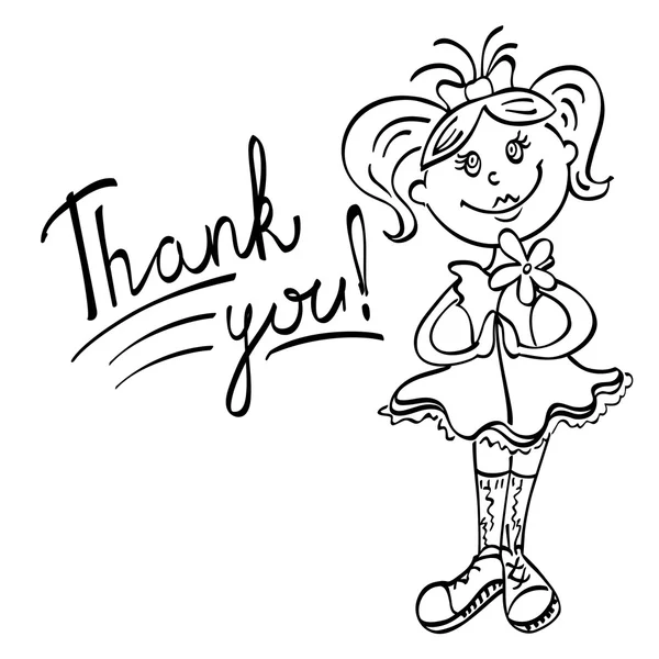 Gracias Clipart En Blanco Y Negro