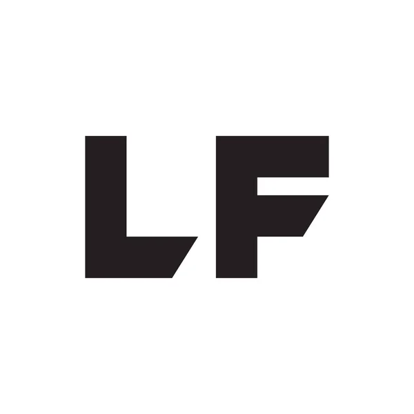 Lf logo imágenes de stock de arte vectorial | Depositphotos
