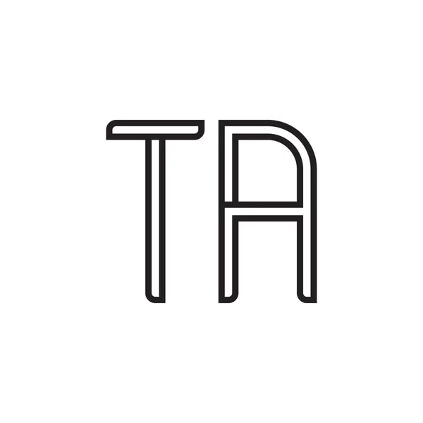 100,000 Letter ta logo Vector Images | Depositphotos